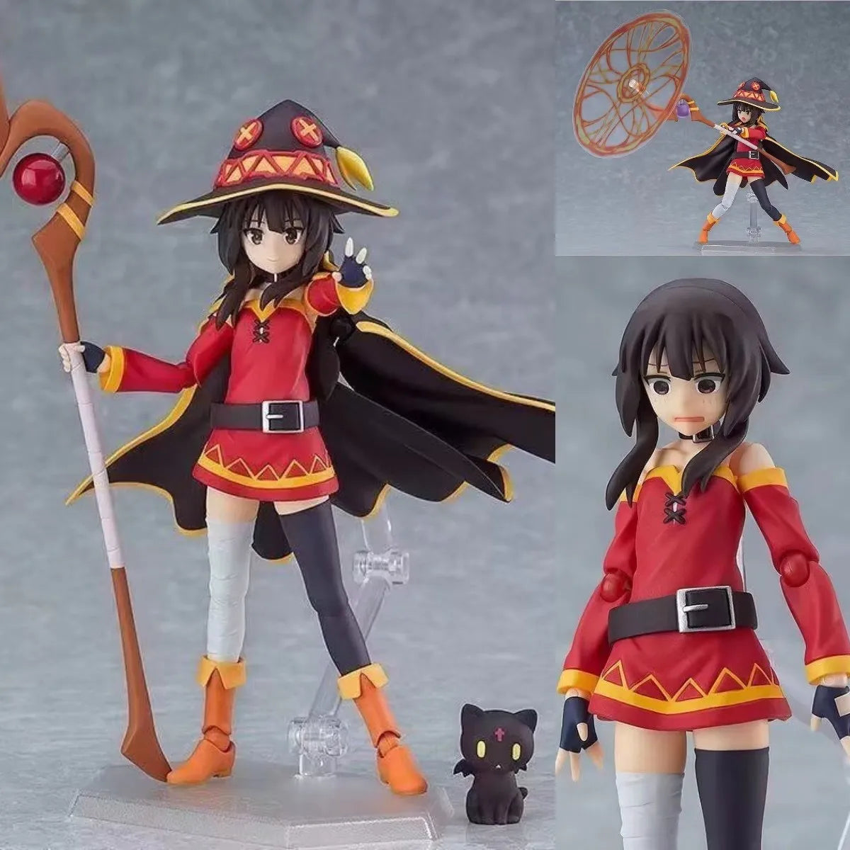Megumin Figma 407 Collectible Action Figure - Hand-Held Movable Joint ...